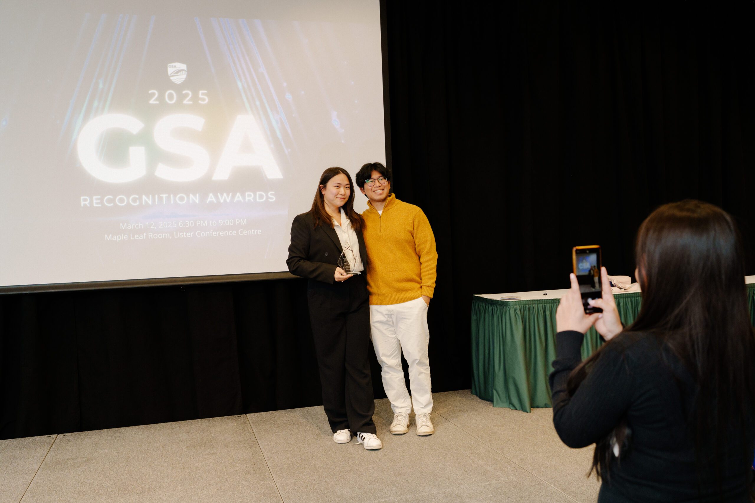 GSA Recognition Awards - Graduate Student's Association | University of ...